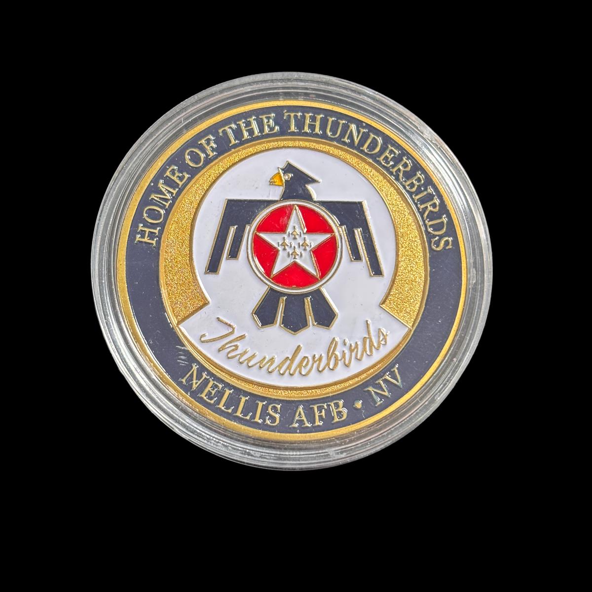 U.S. AIR FORCE HOME OF THE THUNDERBIRDs Challenge Coin – Badgedepots