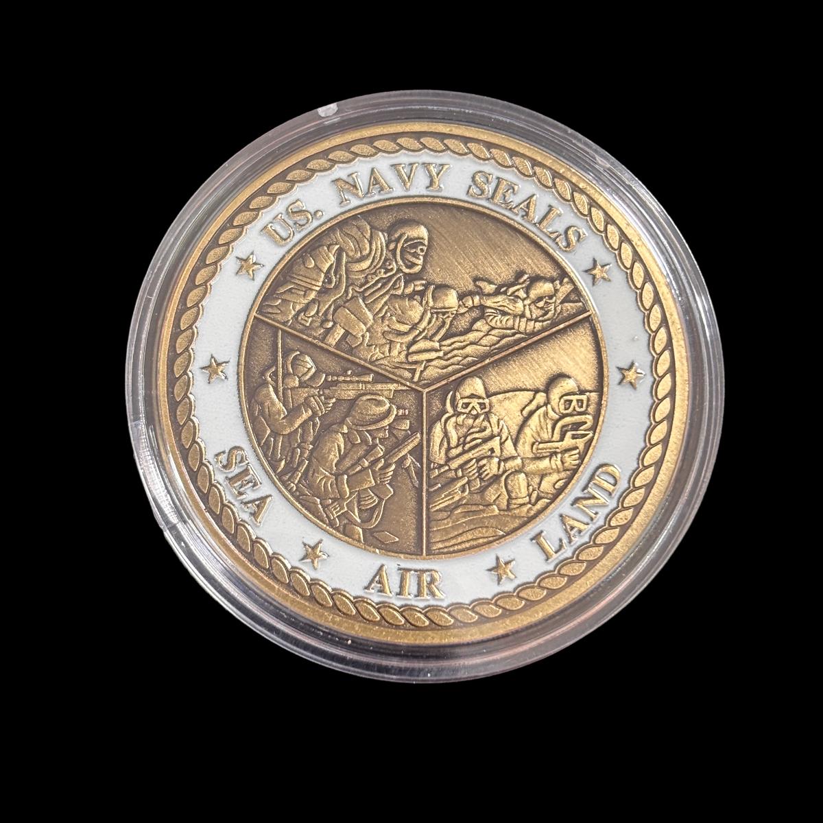 US NAVAL SPECIAL WARFARE COMMAND Challenge Coin – Badgedepots