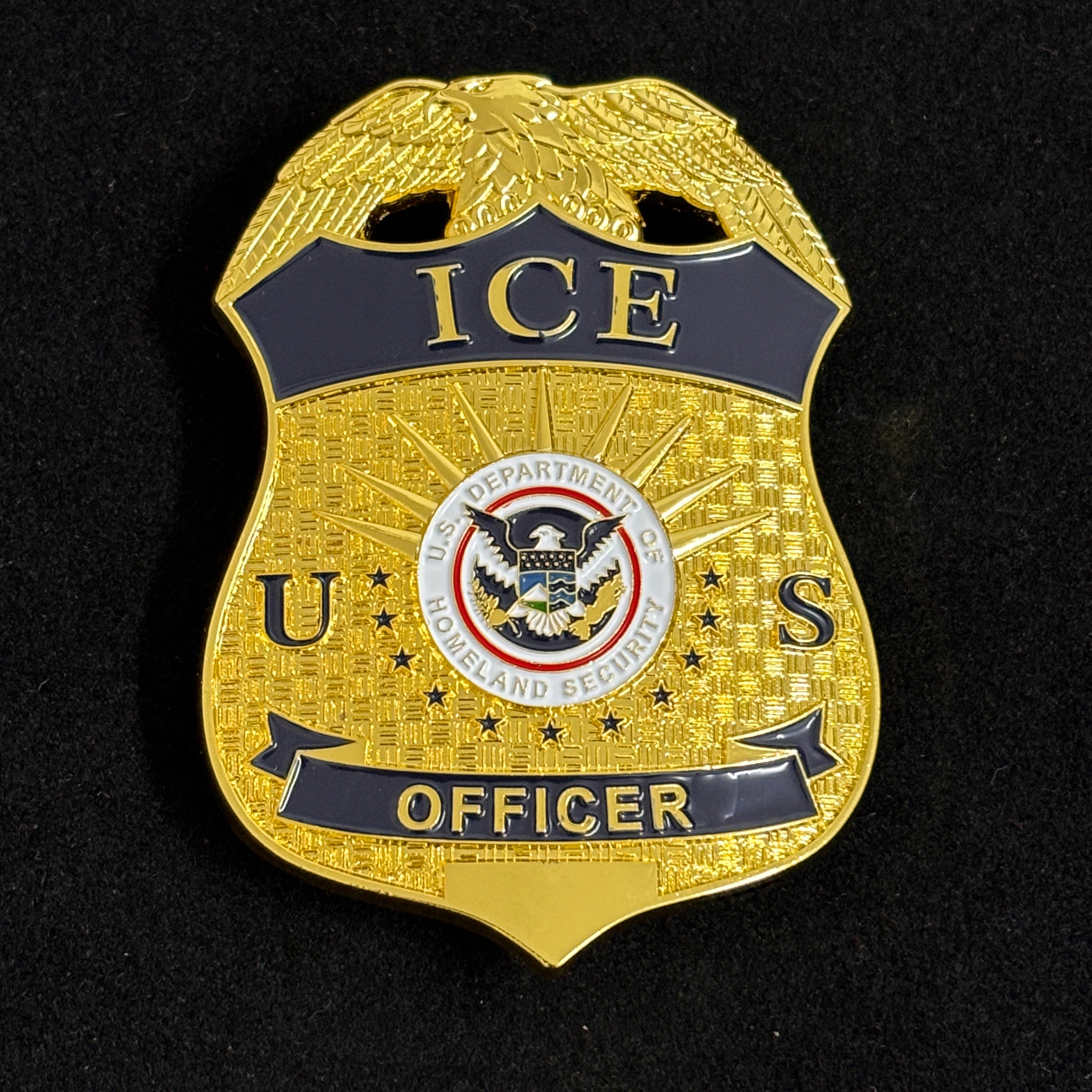 U.S Ice Officer BADGE Replica Movie Props – Badgedepots