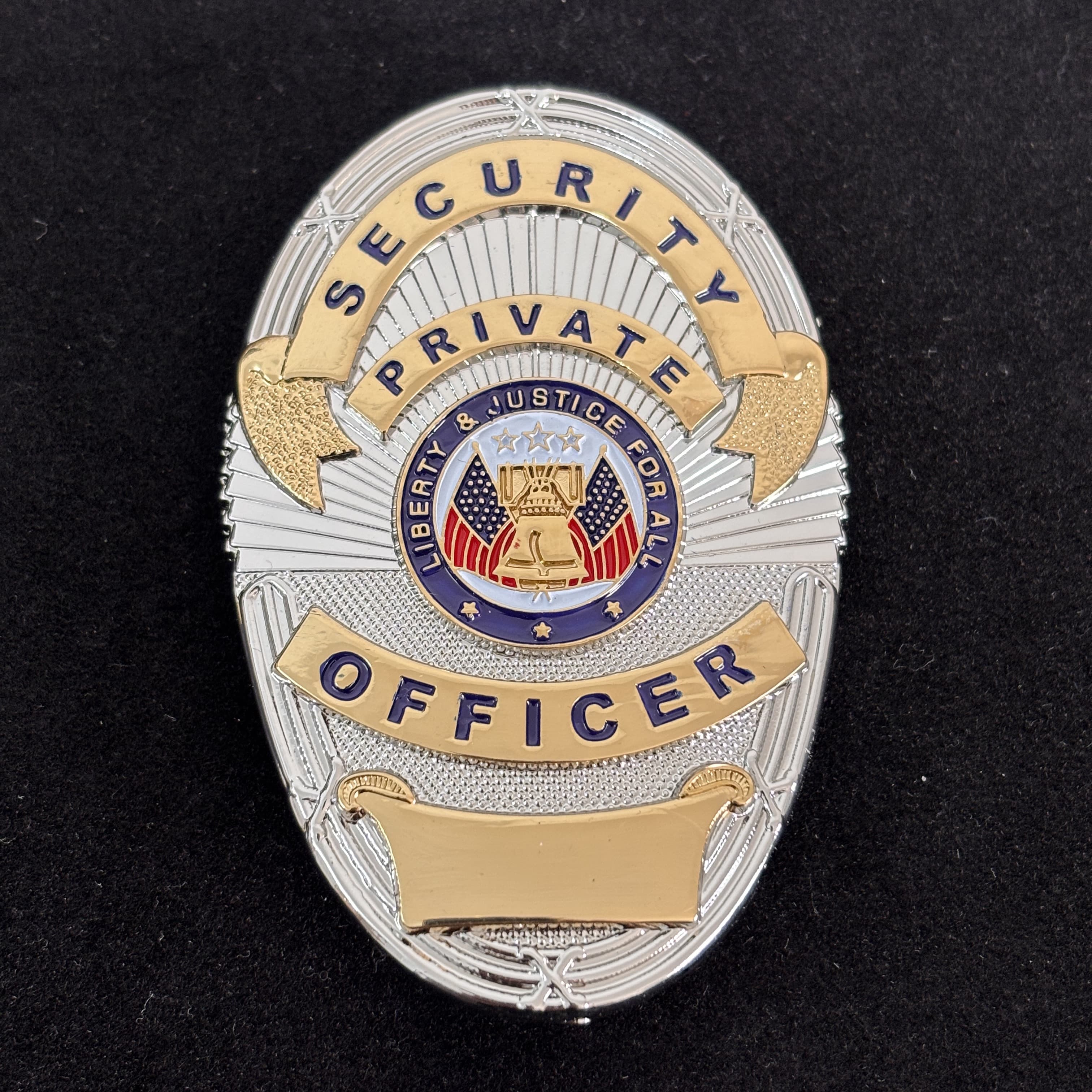 Liberty & Justice For All Private Security Officer Badge Replica Movie ...