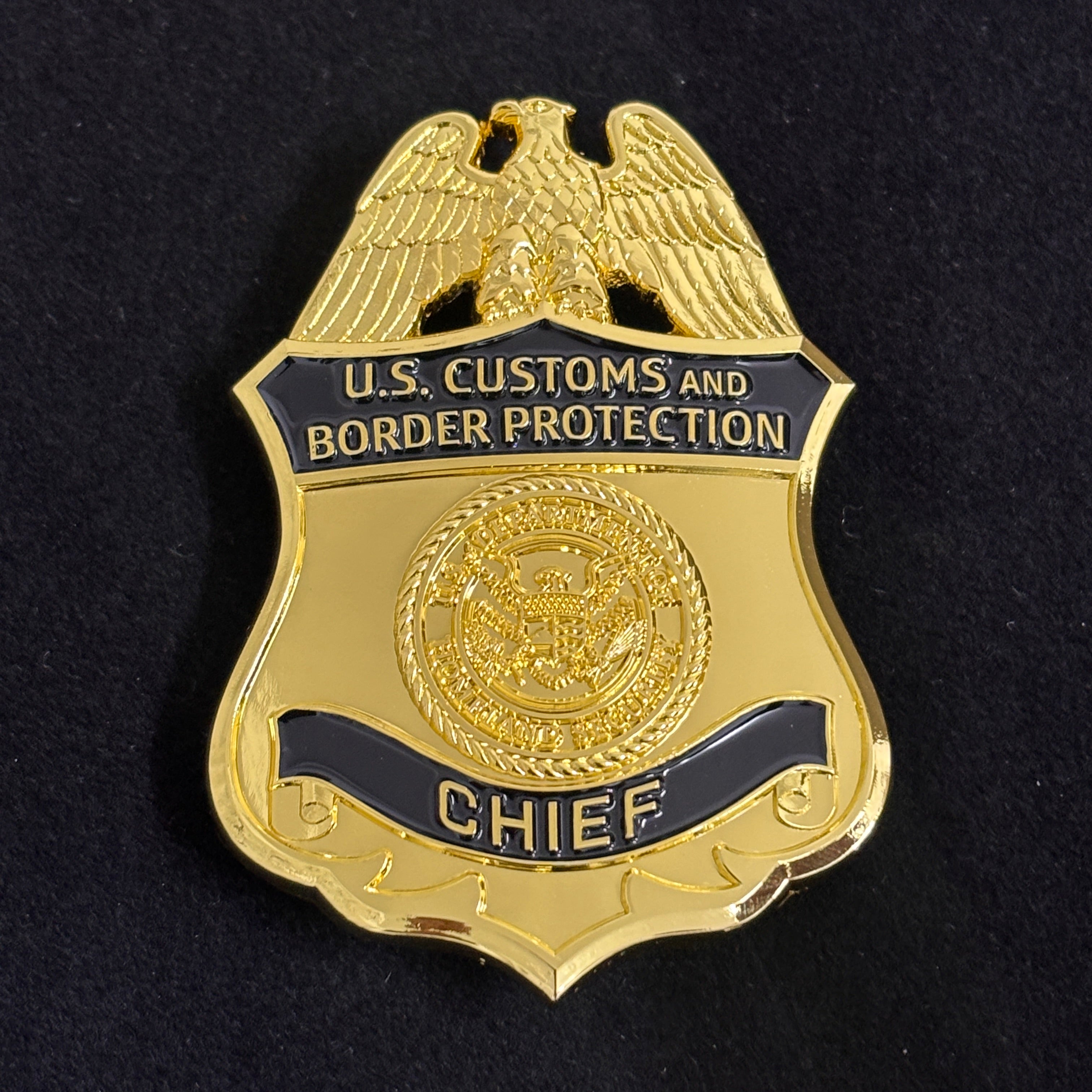 US Chief CBP Replica Badge Movie Props – Badgedepots